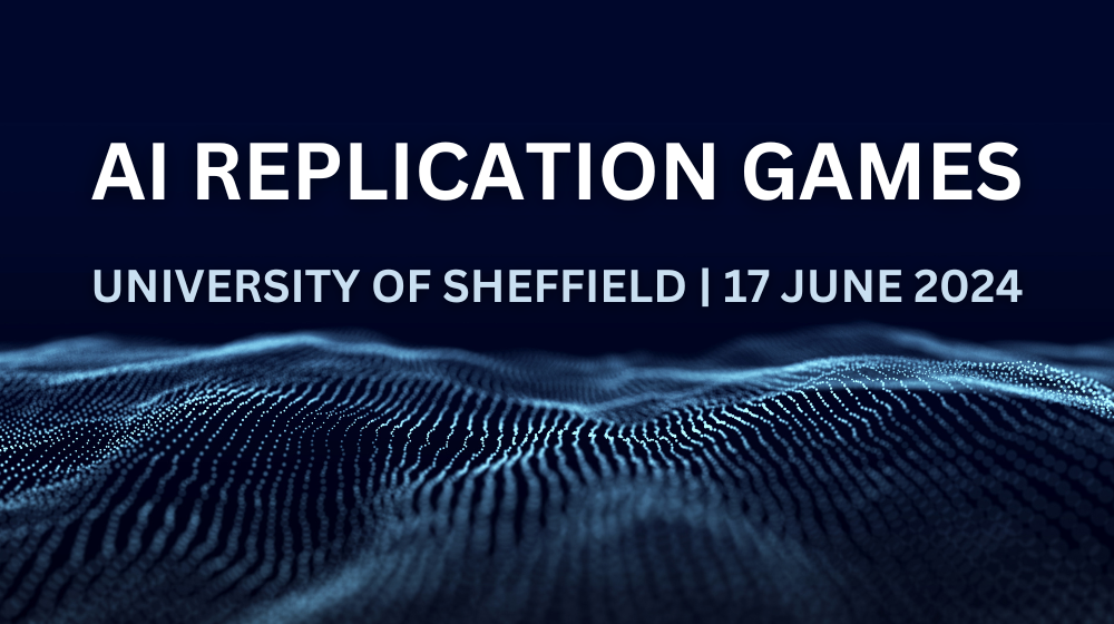 Registration open for AI Replication Game at the University of ...